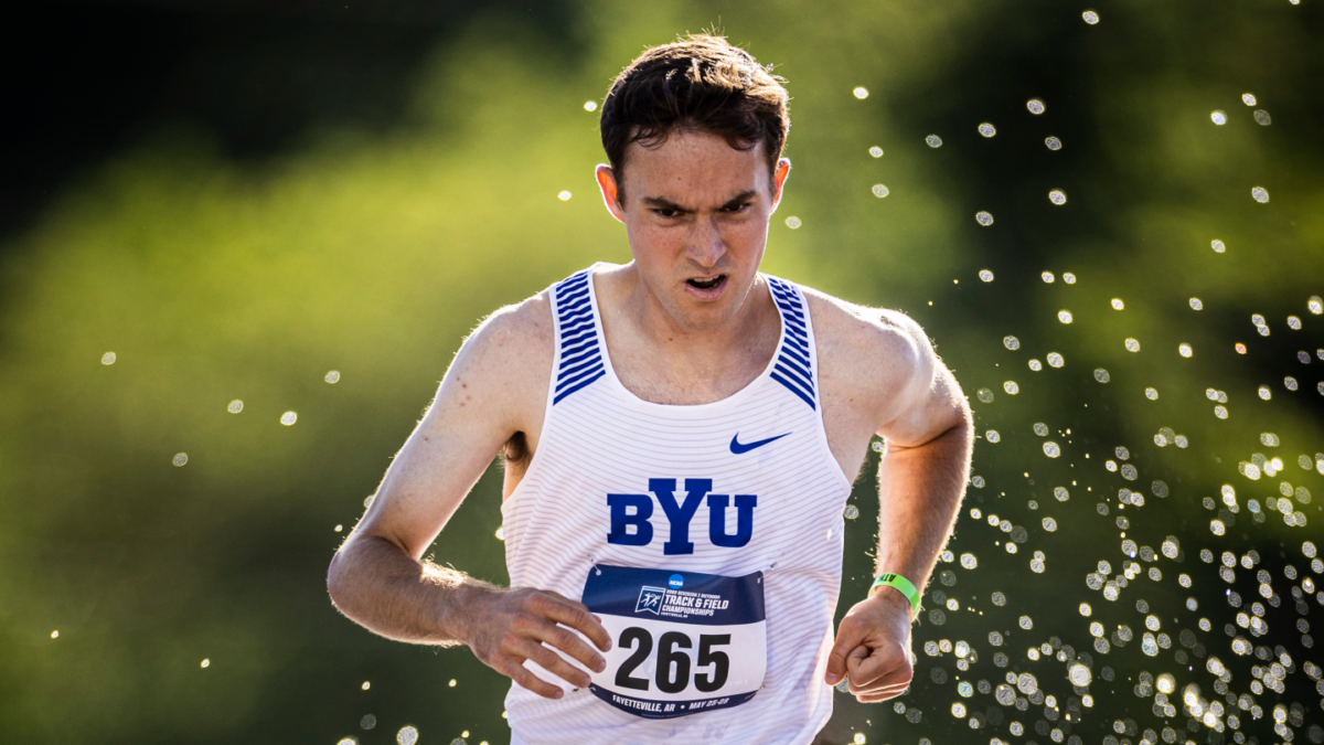 BYU runner Kenneth Rooks sets Cougar record time in steeplechase | News ...